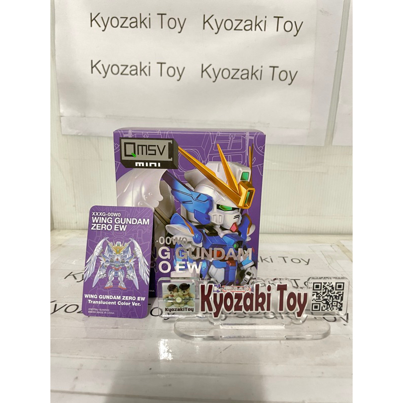 งานกล่องสุ่ม Qmsv mini Wing Gundam Zero EW กันดั้มวิง เลือกแบบได้ครับ ...