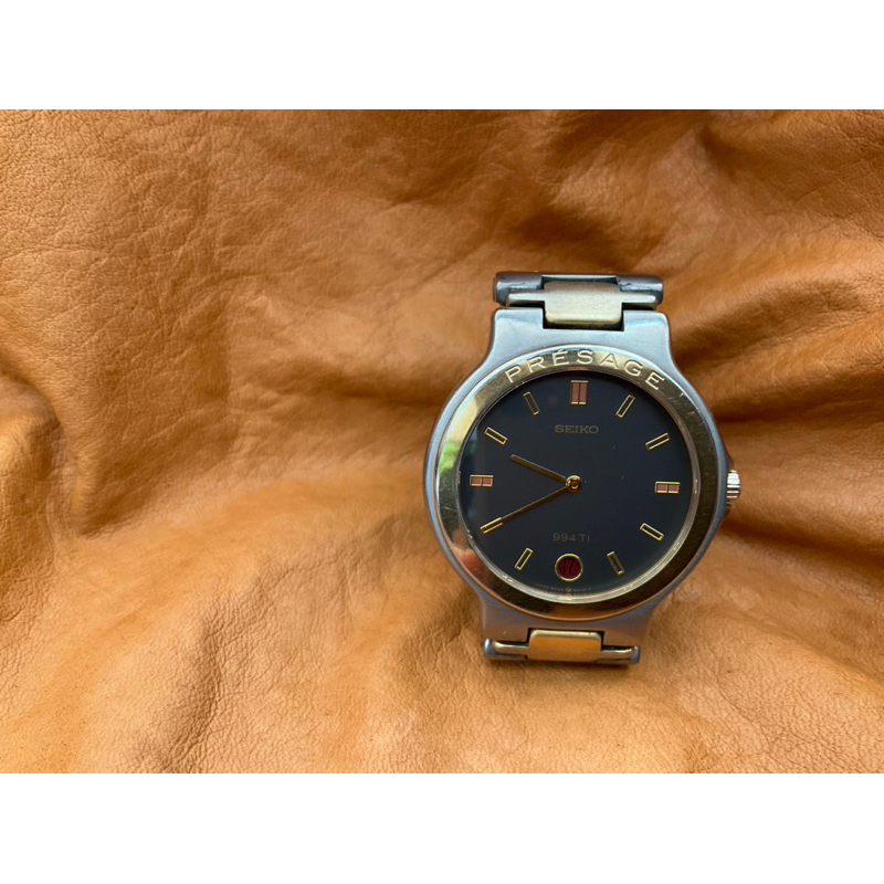 นาฬิกา Seiko Presage Titanium 994TI ของแท้มือสอง ราคา 2900 บาท | Shopee ...