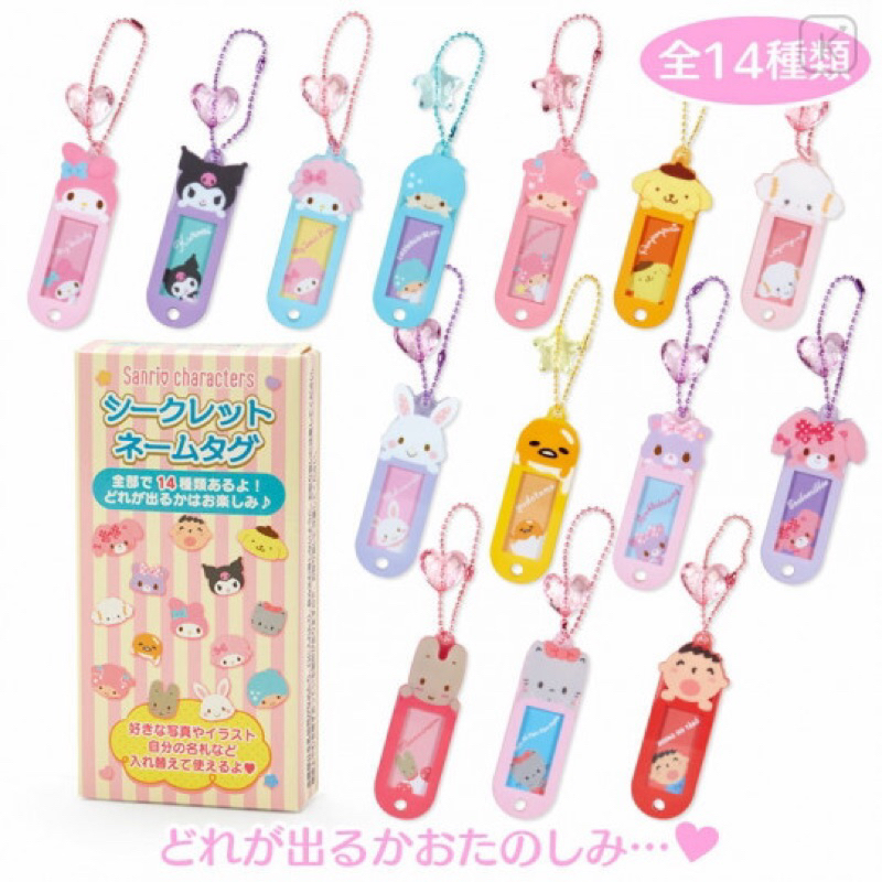 sanrio secret name tag | Shopee Thailand