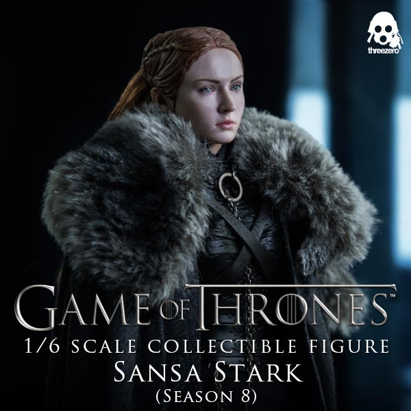 Game of Thrones ( Threezero ) Sansa Stark (Season 8) ขนาด 1/6 มือ 1 ของแท้ * เจ้าของขายเอง ...