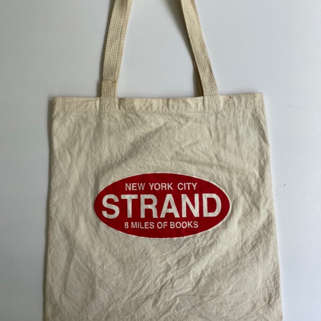 กระเป๋าผ้า Strand book store tote made in USA-ของมือสอง | Shopee Thailand