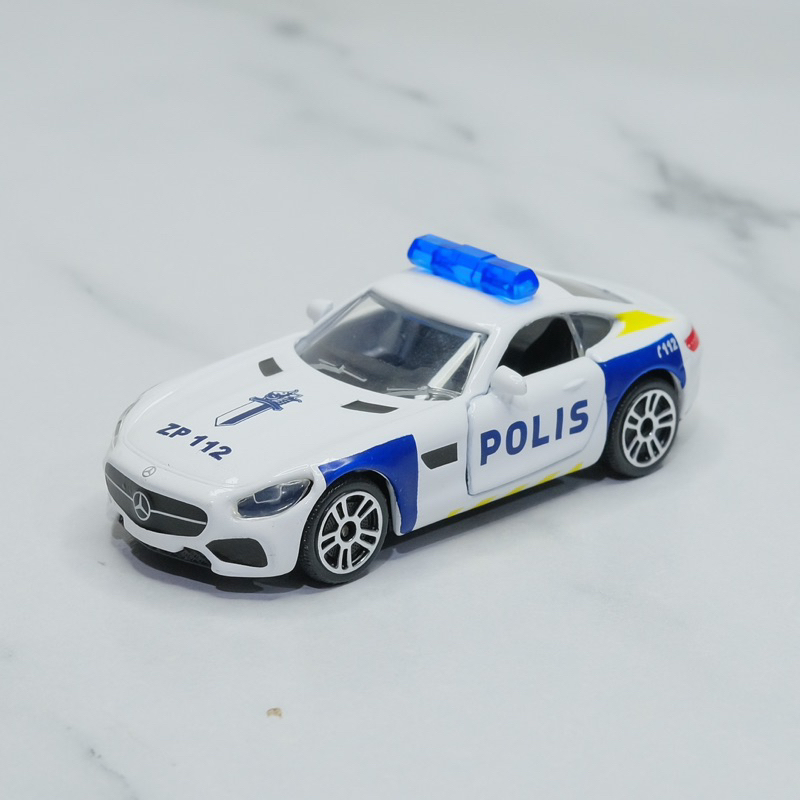 โมเดลรถเหล็ก มาจอเร็ตต์ Majorette Mercedes Benz AMG GT สีเทา ลายตำรวจ ...