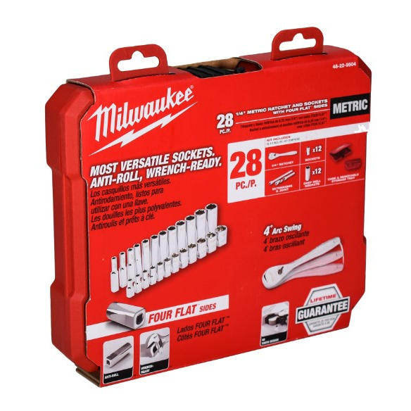 48-22-9504 4932464943 Milwaukee 48-22-9510 1/2" หรือ 48-22-9504 1/4 ...