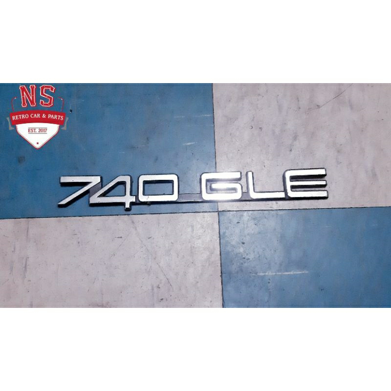 ป้ายติดฝากระโปรงท้าย volvo740, 760 | Shopee Thailand