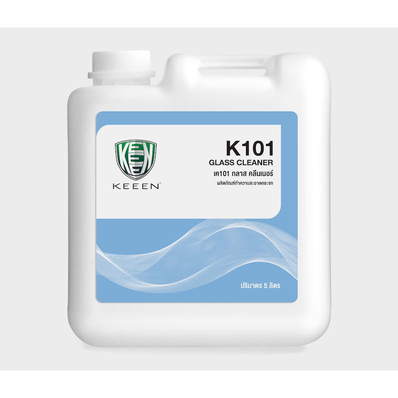 น้ำยาเช็ดกระจก KEEEN K101 Glass Cleaner ขจัดรอยนิ้วมือ รวมถึงคราบมัน 5 ...