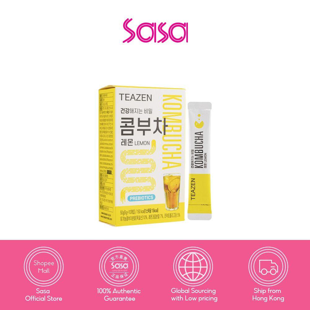 Teazen Kombucha - Lemon 5g x 10pcs | Shopee Thailand