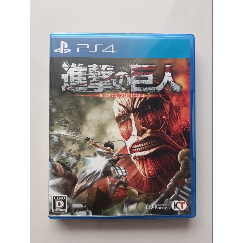 PS4 Games : AOT Attack on Titan Wings of Freedom (ภาษาญี่ปุ่น🇯🇵) โซน2 ...
