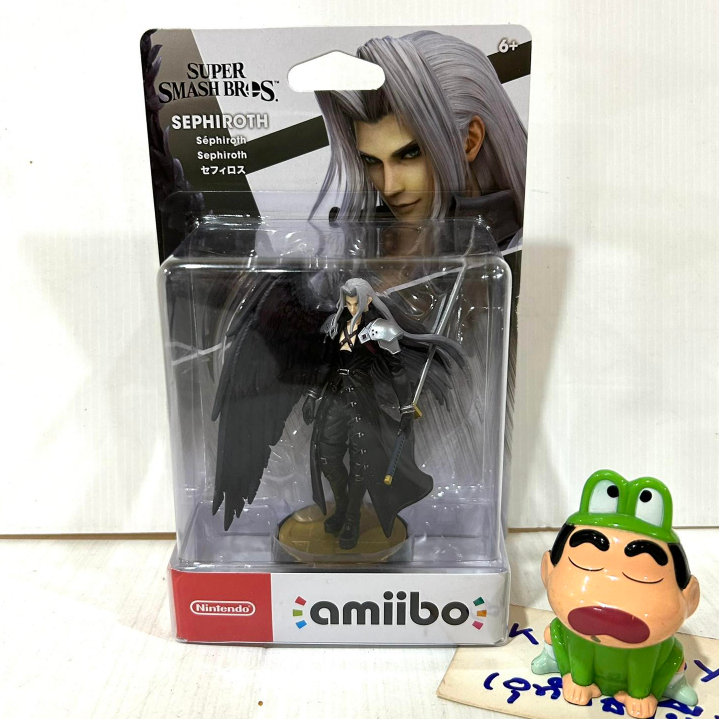 AMIIBO Simon Sephiroth chibi robo pacman sonic ryu wolf SUPER SMASH ...