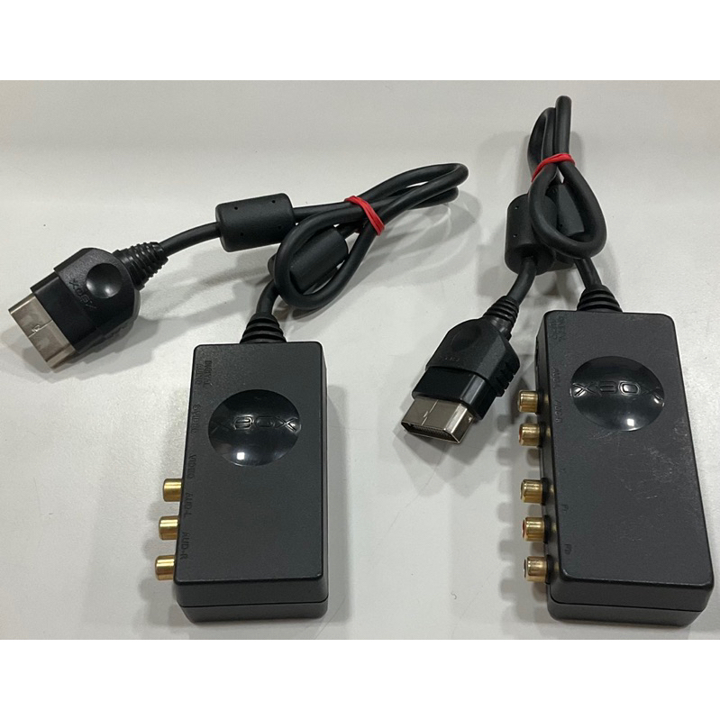 สาย s-video / component งานแท้ Microsoft สำหรับ xbox original svideo ...