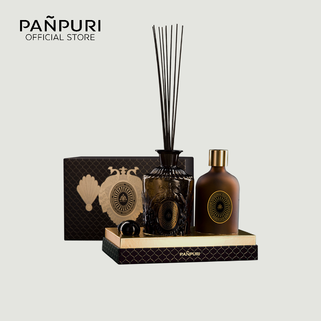 PANPURI Velvet Blossoms Botany Ambiance Diffuser Set 450ml ปัญญ์ปุริ ก้านไม้หอม ก้านไม้หอมกระจาย ...