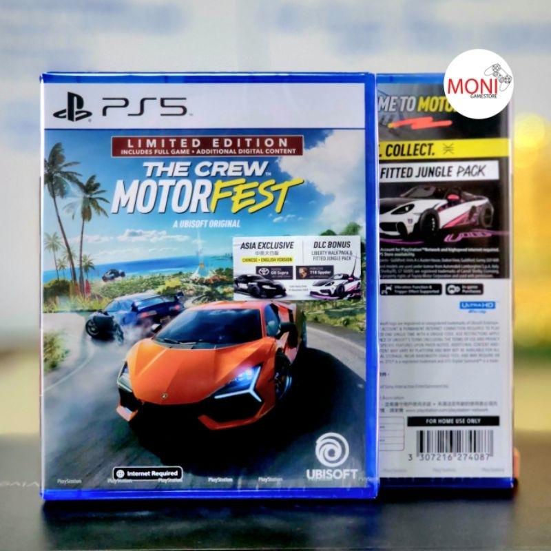 เกมส์ The Crew Motorfest Limited Edition (Asia) (EN) PS5 Game | Shopee ...