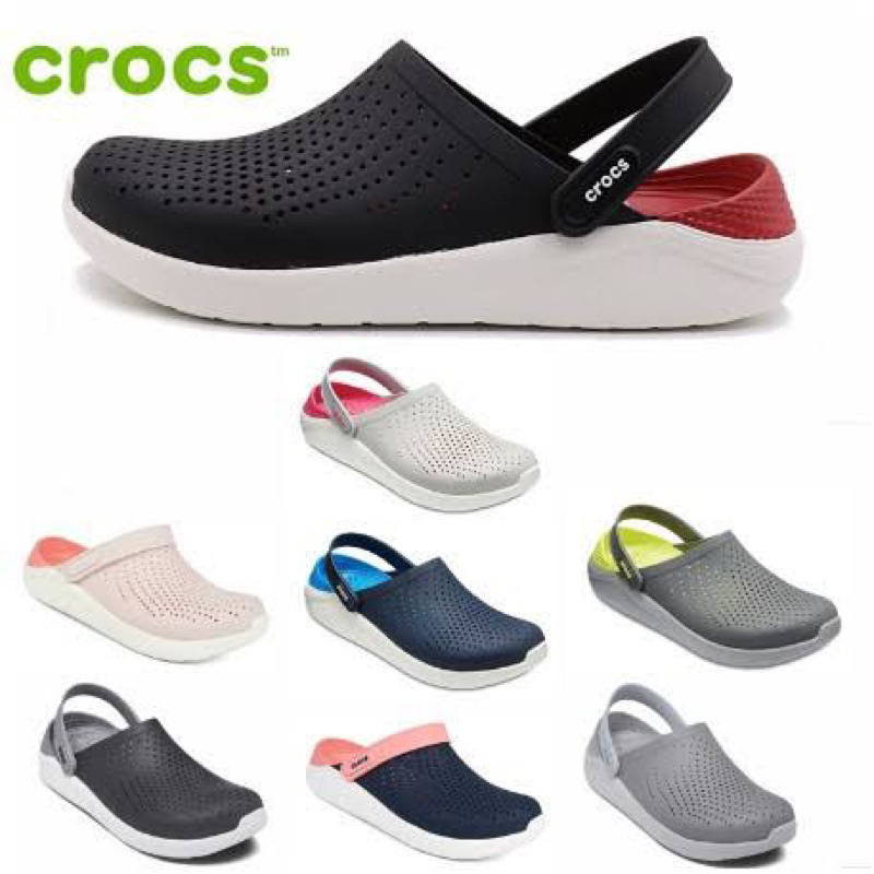 Crocs Lite Ride Clog รองเท้าแตะ แบบลำลอง มาใหม่สุดฮิต ใส่ได้ทุกเพศ มี ...
