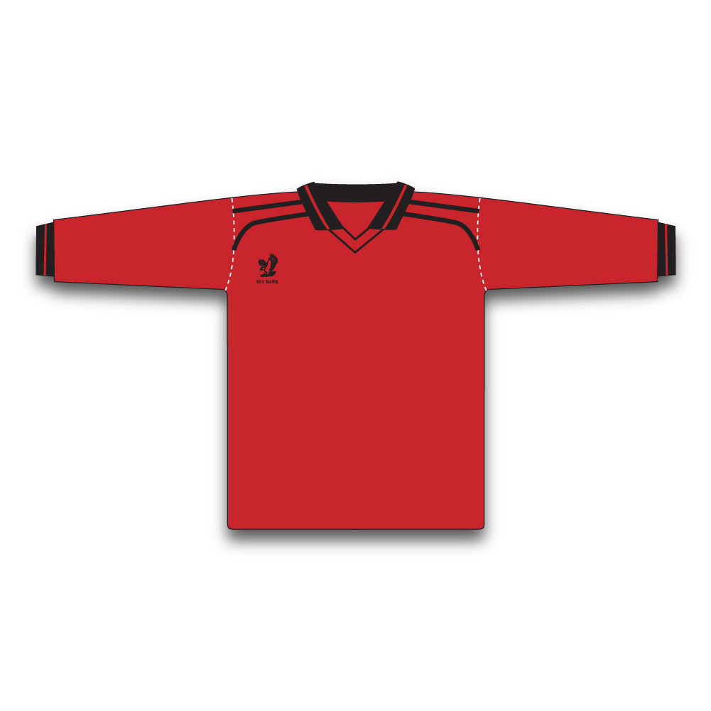 เสื้อฟุตบอลคอปกแขนยาว FLY HAWK รุ่น A 973 เสื้อกีฬาฟลายฮ็อค ใส่ได้ทั้งผู้ชายและผู้หญิง SET2 แท้ ...