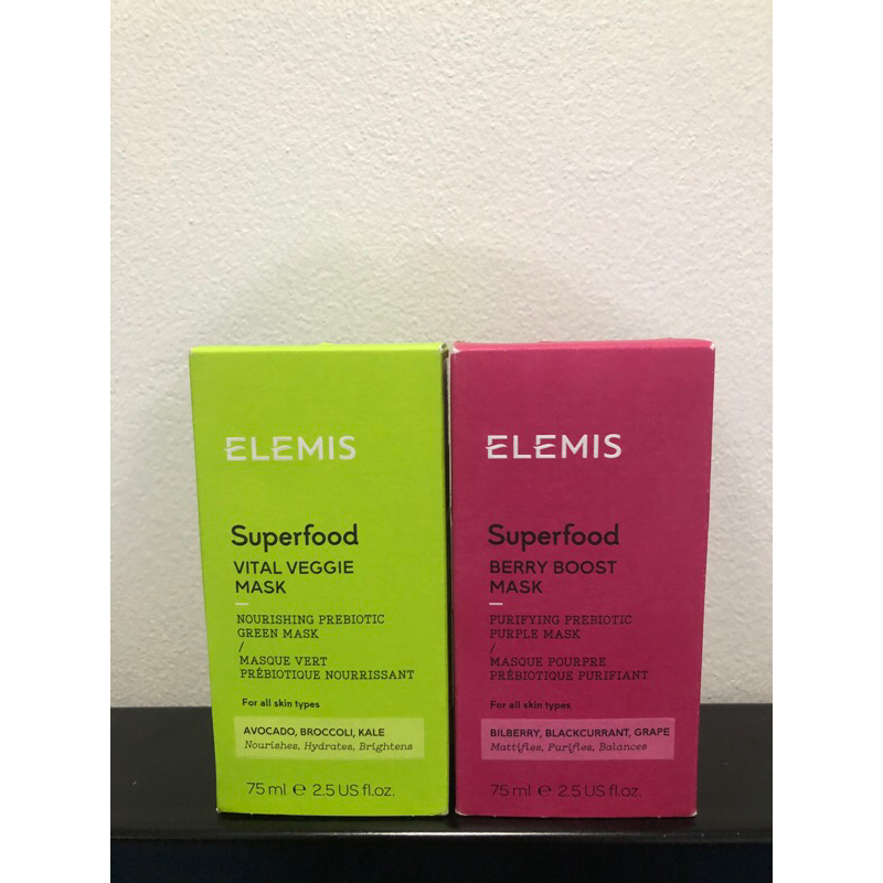 Elemis Superfood Vital Veggie , Berry Mask 75ml (มาส์กบำรุงผิวหน้า ...