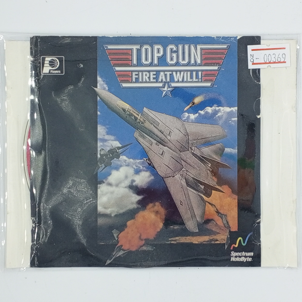 [00369] TOP GUN : FIRE AT WILL! (US) แผ่นเกมก็อปปี้ PS1 แผ่นเกมปั๊ม ...