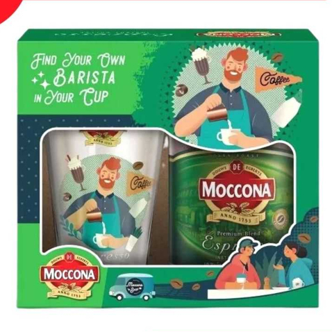 Moccona Espresso GIFT SET มอคโคน่า เอสเพรสโซ่ กาแฟสำเร็จรูป กิ๊ฟเซ็ต ...