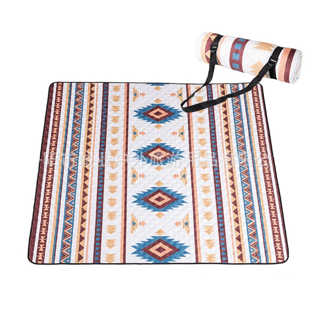 hamarood เสื่อปิคนิค ผ้าปูนั่ง ลายโบฮีเมี่ยน ซักได้ picnic mat ...