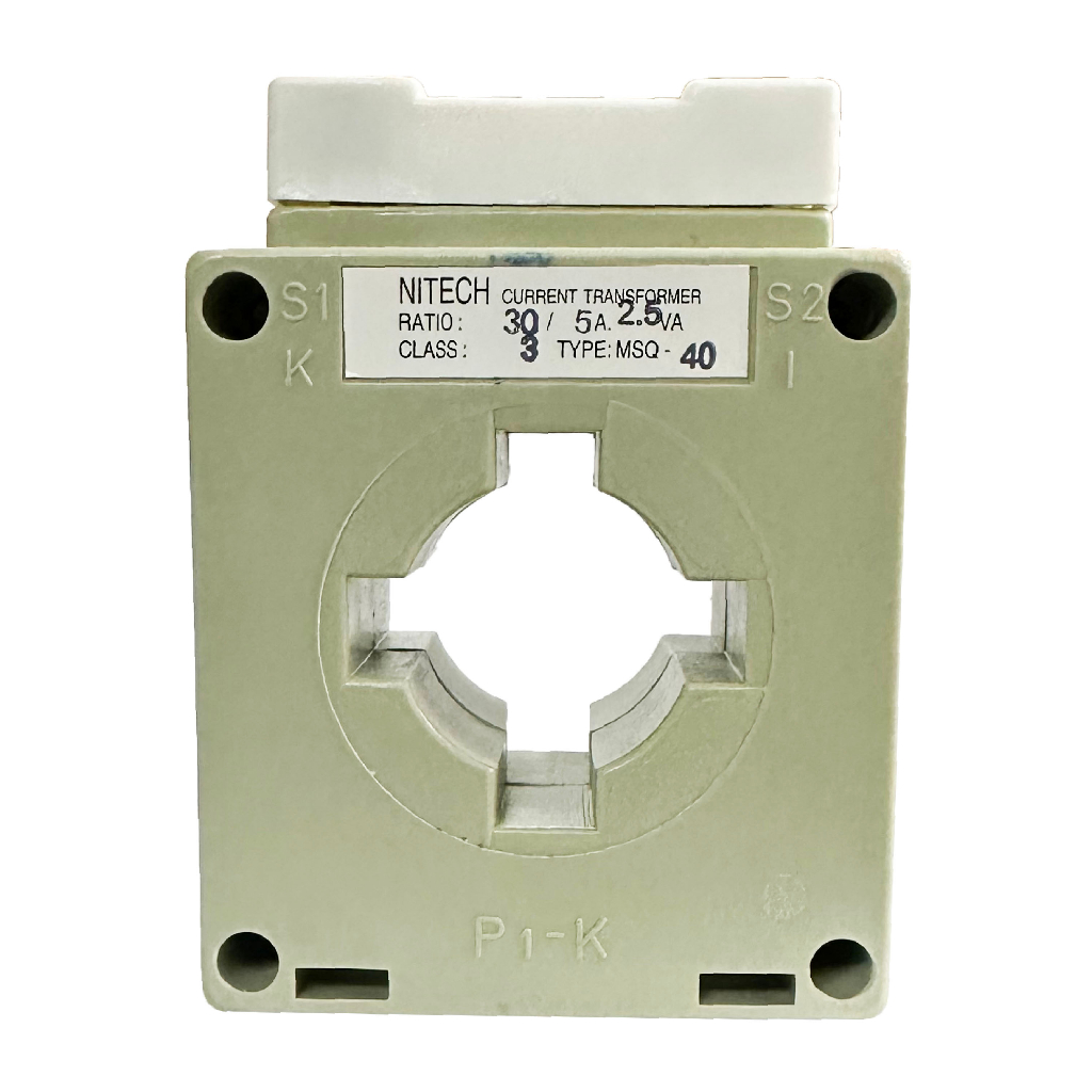 NITECH Current Transformer MSQ-40 ขนาด 30A-400A | Shopee Thailand