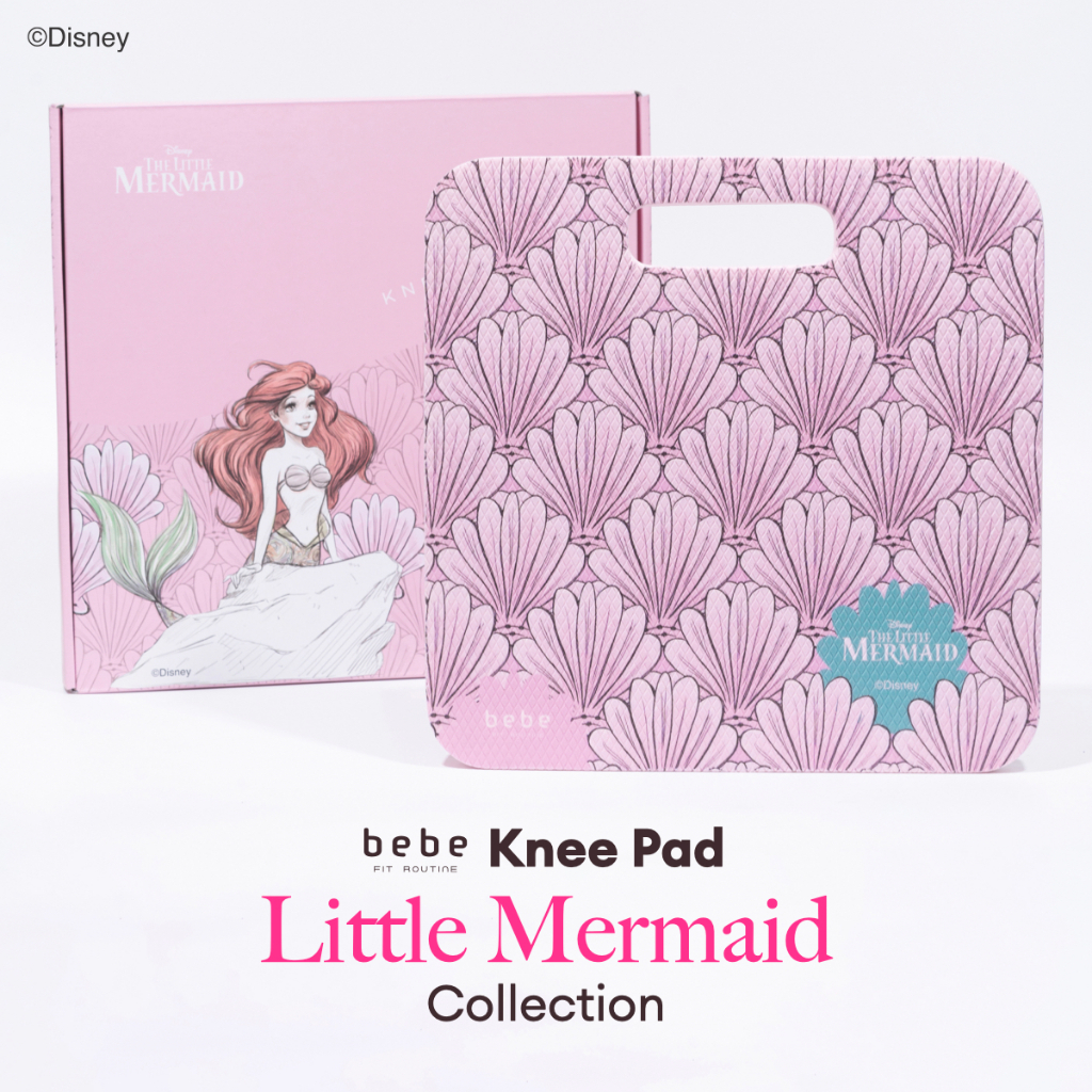 bebe Fit Routine Knee Pad Little Mermaid Collection | Shopee Thailand