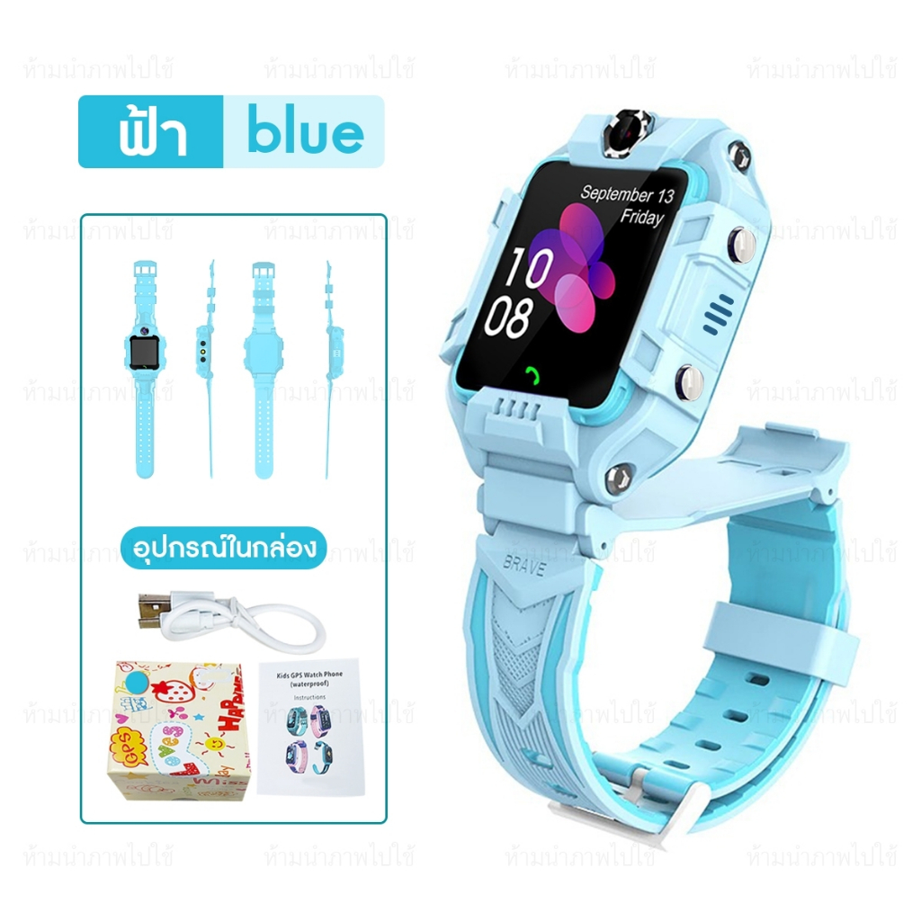 พร้อมส่ง นาฬิกาเด็ก รุ่น Q12/Q19/Q20/Q88S เมนูไทย ใส่ซิมโทรได้ ถ่ายรูป ...