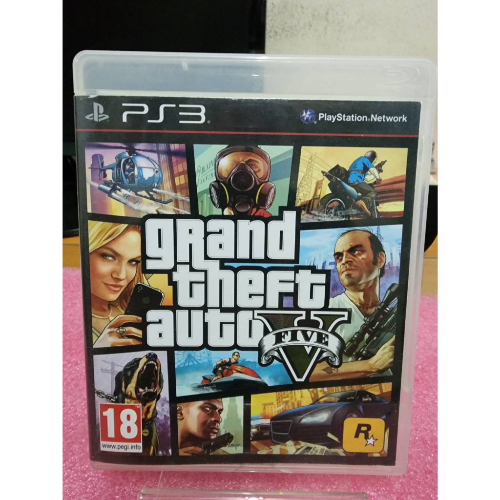 🎮 แผ่น PS3 แท้ GRAND THEFT AUTO V ( GTA V ) น่าสะสม ลดราคา ถูกสุดๆ ...