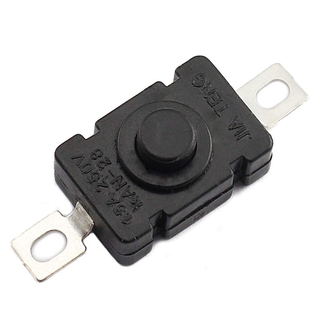 สวิตช์ KAN-28 Self-Lock Push Button Switch for Flashlight SMD Type ON ...