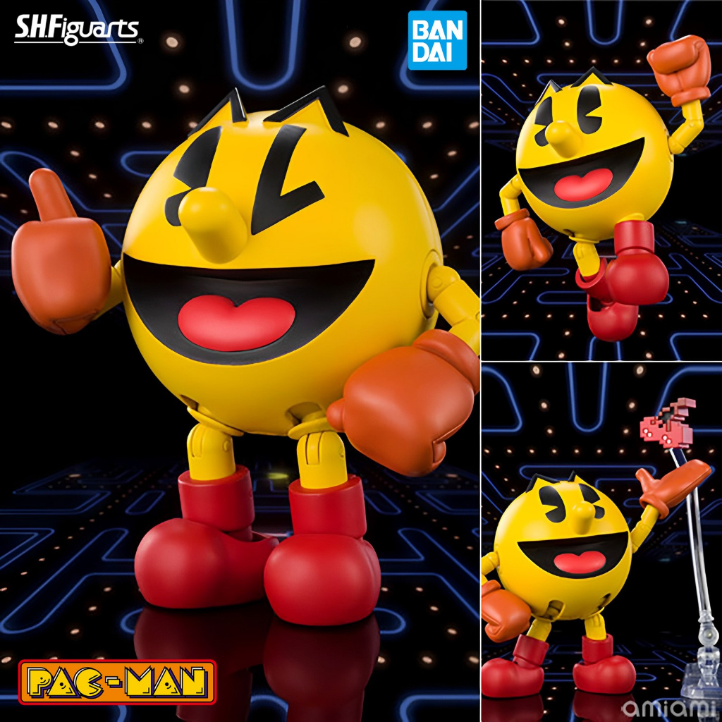 ของแท้ Bandai Spirits S.H. Figuarts Pac Man Pacman แพ็ก แมน แพคแมน แพ็ก ...