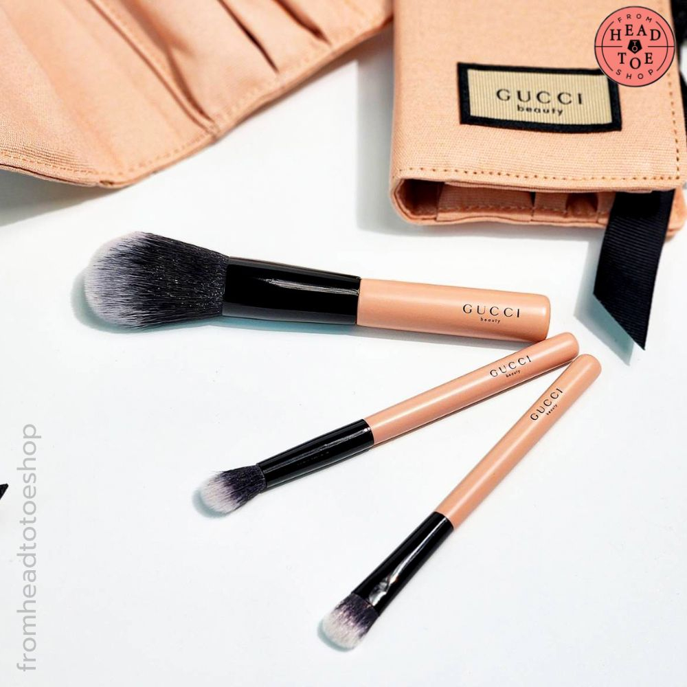เหลือ 570 ฿ {โค้ด B1HFEB} Gucci Brush / Gucci Brush Set พร้อมกระเป๋า ...