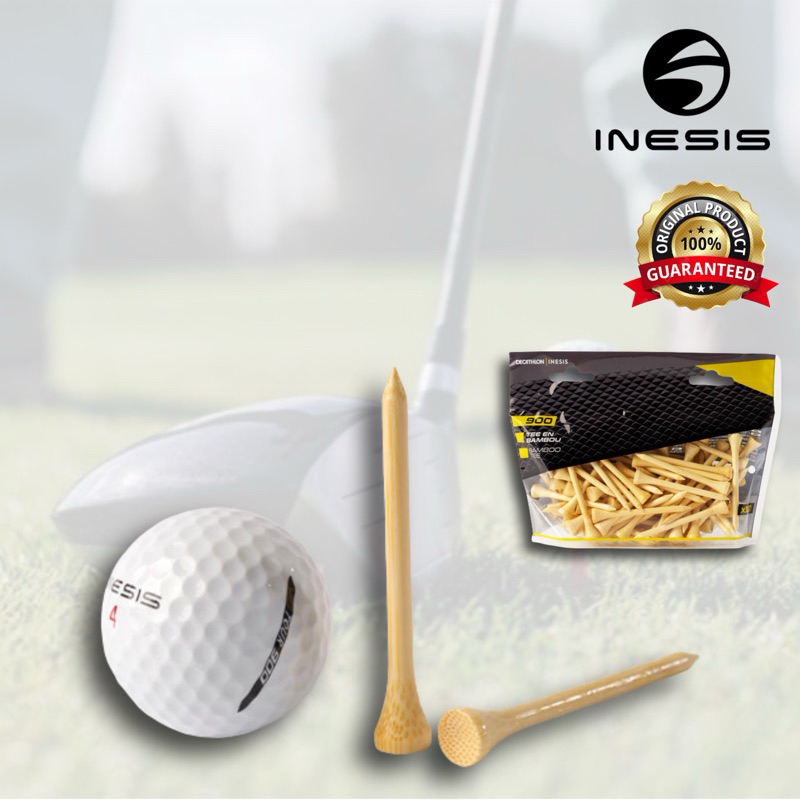 ทีตั้งลูกกอล์ฟไม้ไผ่ รุ่น 900 ขนาด 70 มม. จำนวน 100 ชิ้น INESIS ...