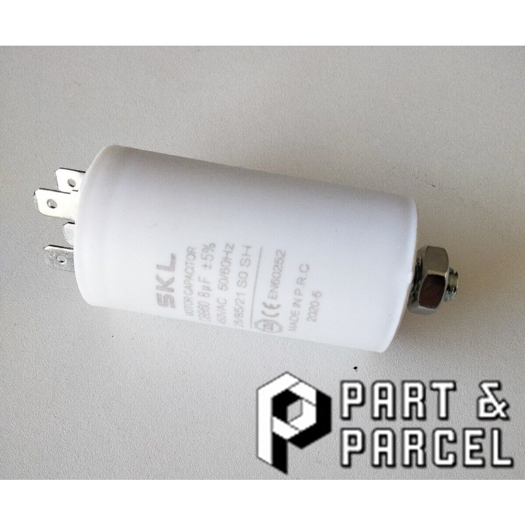 (SKU: 621216 ) คาปาซิเตอร์ 8uF 450V สำหรับ ANFIM/ FAEMA/ COMPAK อะไหล่ ...