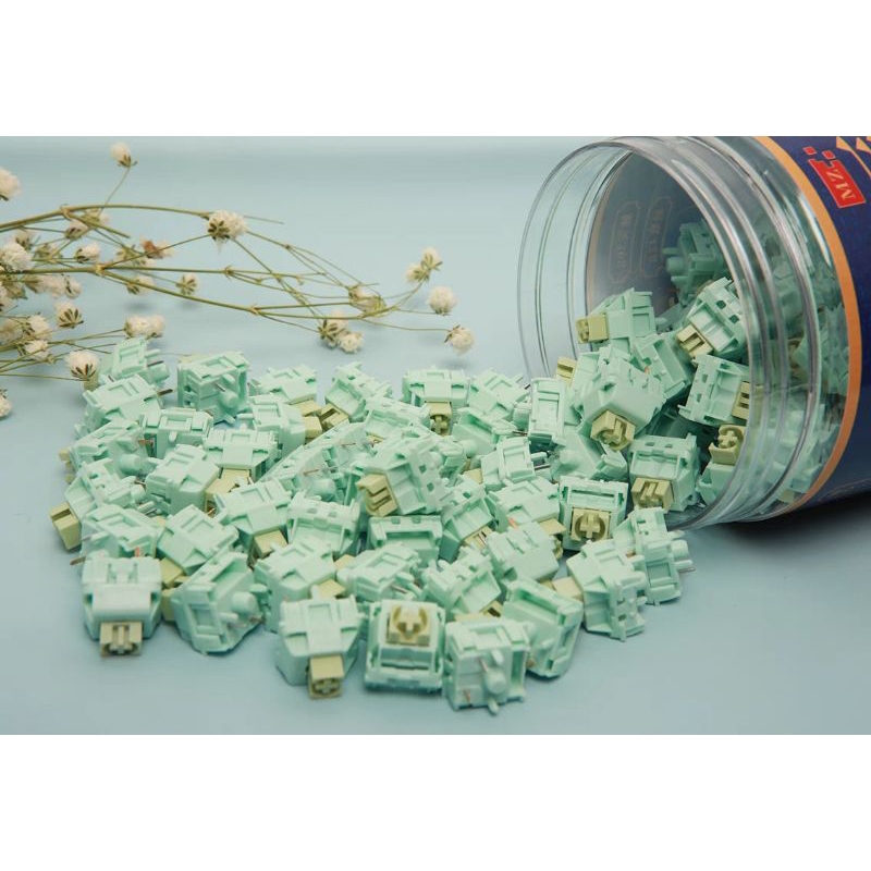 Kailh Spring switch เสียงคล้าย NK Cream (10ชิ้น) POK สวิทช์ linear 42g ...