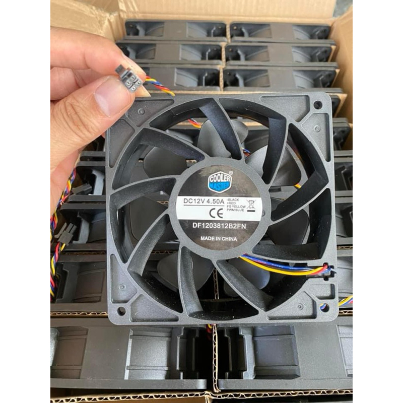 [พร้อมส่ง] (ถุกที่สุด) พัดลม Delta QFR1212GHE 6000 RPM FAN ASIC S9/L3 ...