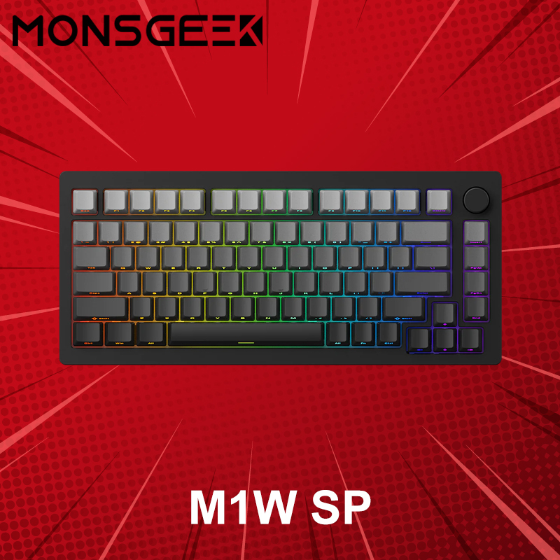 คีย์บอร์ดไร้สาย MonsGeek M1W SP (ภาษาอังกฤษ) ประกันศูนย์ 1 ปี | Shopee ...