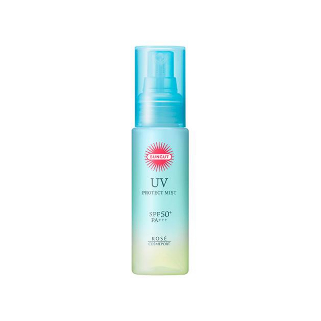 Kose Suncut Protect UV Mist SPF50+ PA+ โคเซ่ สเปรย์ฉีดทับเมกอัพ | Shopee Thailand
