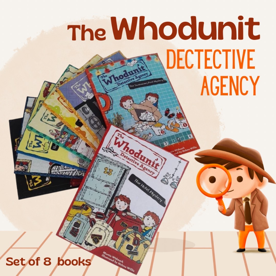 หนังสือชุด the Whodunit Detective Agency (ชุด 8 เล่ม) หนังสือเด็ก ...