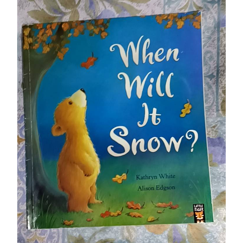 นิทานภาษาอังกฤษ When Will It Snow? เมื่อไหร่หิมะจะตกนะ | Shopee Thailand
