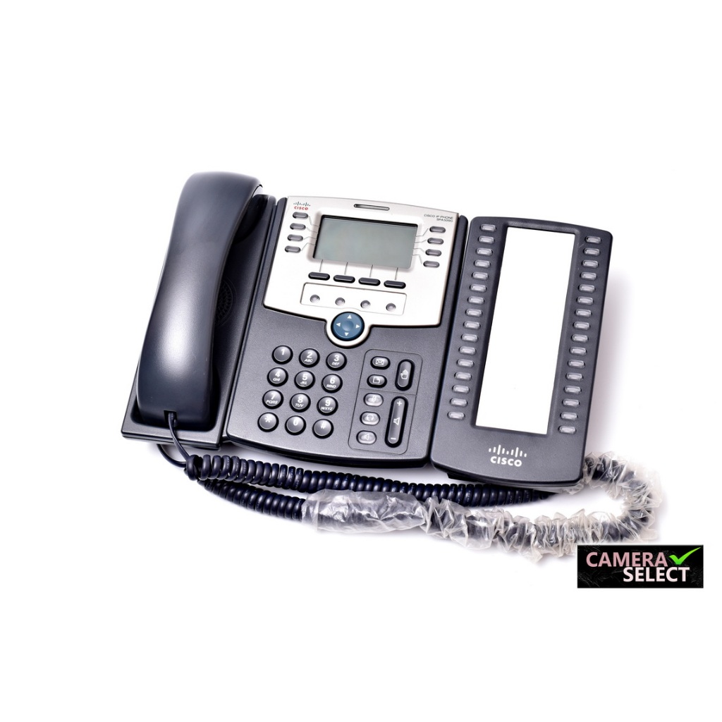 (มือสอง)โทรศัพท์สำนักงาน ip phone Cisco SPA509G 12lines +SPA500S ...