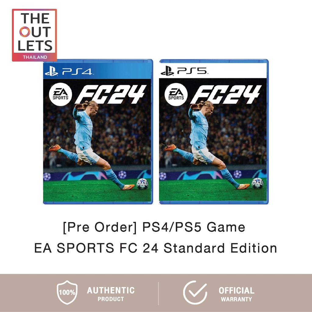 [ของพร้อมส่ง จำนวนมีจำกัด] PS4/PS5 Game : EA SPORTS FC 24 Standard ...
