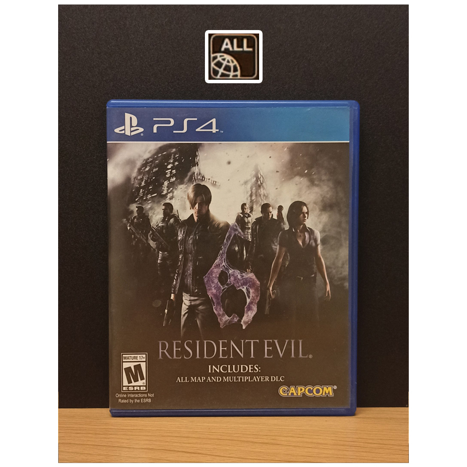 PS4 Games : RE6 RESIDENT EVIL 6 biohazard มือ2 | Shopee Thailand