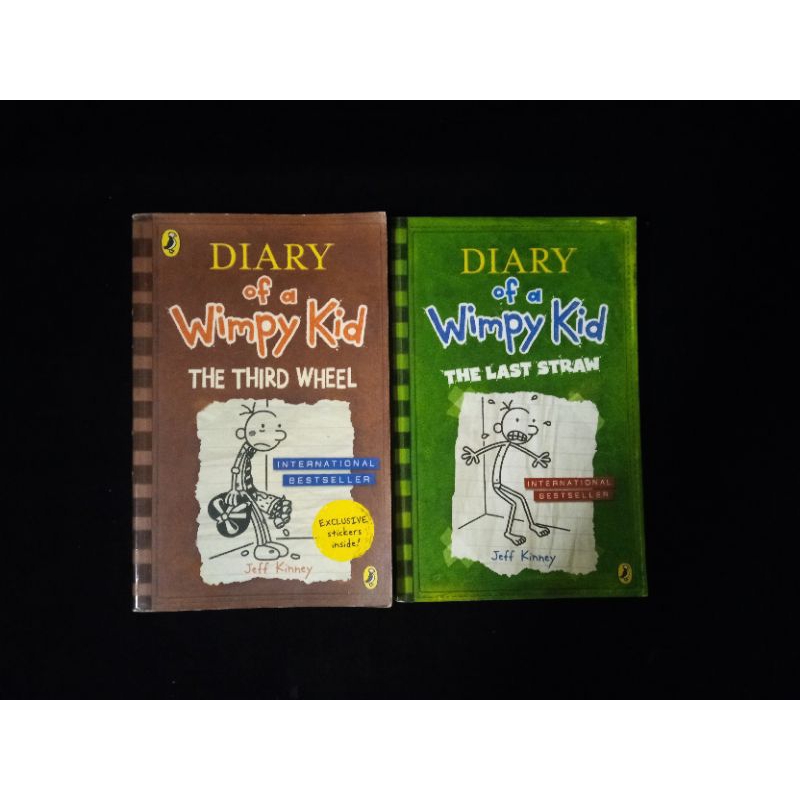 DIARY of a Wimpy Kid / Jeff Kinney (ฉบับภาษาอังกฤษ) | Shopee Thailand