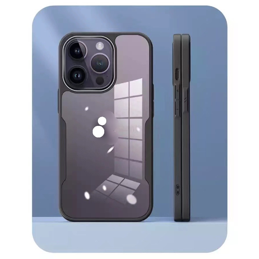เคสโทรศัพท์ Case ip 15 15Pro 15Plus 15Pro Max เคสใสขอบดำ เคสขอบนิ่มหลัง ...