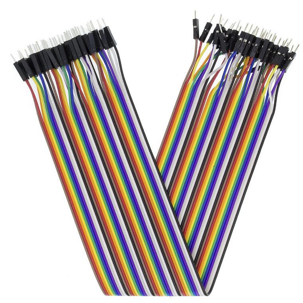 สายจัมป์ JUMPER WIRE 40PIN 10CM. 20CM. 30CM. ผู้ - เมีย ผู้ - ผู้ ...