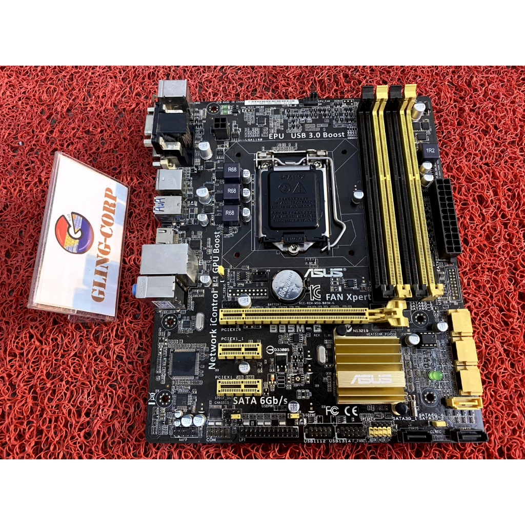 LGA1150 MAINBOARD ASUS RAM 4 SLOT mATX - หลายรุ่น / H97M / H87M / B85M ...