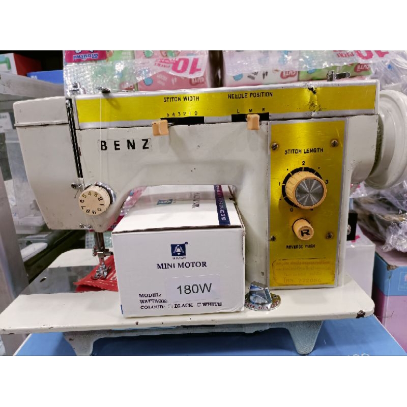 💥จักรแซ็กกระเป๋าหิ้ว BENZ มือ2 พร้อมติดมอเตอร์ครบชุด | Shopee Thailand