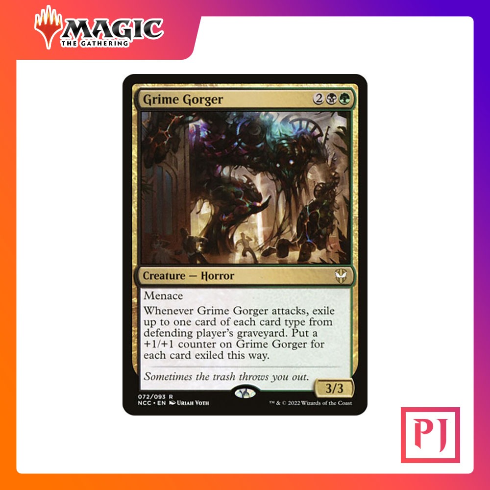 [MTG] Grime Gorger [NCC] [MULTI] [RARE] [NORMAL] [ENG] (การ์ดเมจิค ...