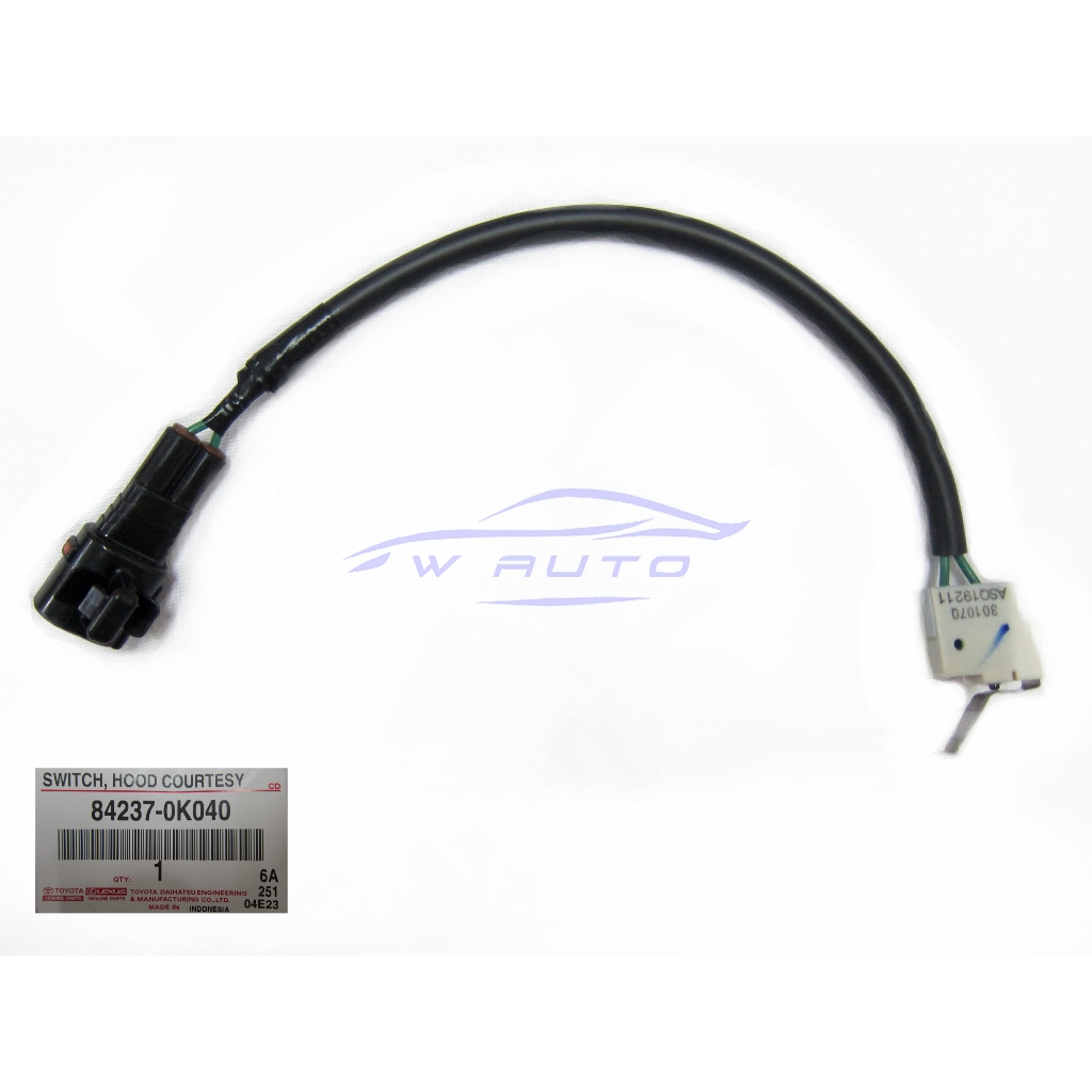 แท้ศูนย์ สวิตซ์กลอนฝากระโปรงหน้า TOYOTA VIGO FORTUNER 2005 - 2014 ...