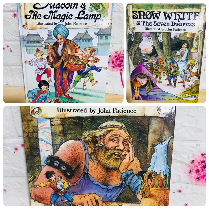 Aladdin ,Jack ,Snow White :Once Upon a Storytime Series หนังสือนิทานปก ...