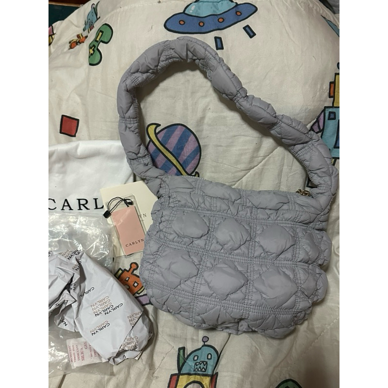 Carlyn soft m สี ash blue มือสอง | Shopee Thailand