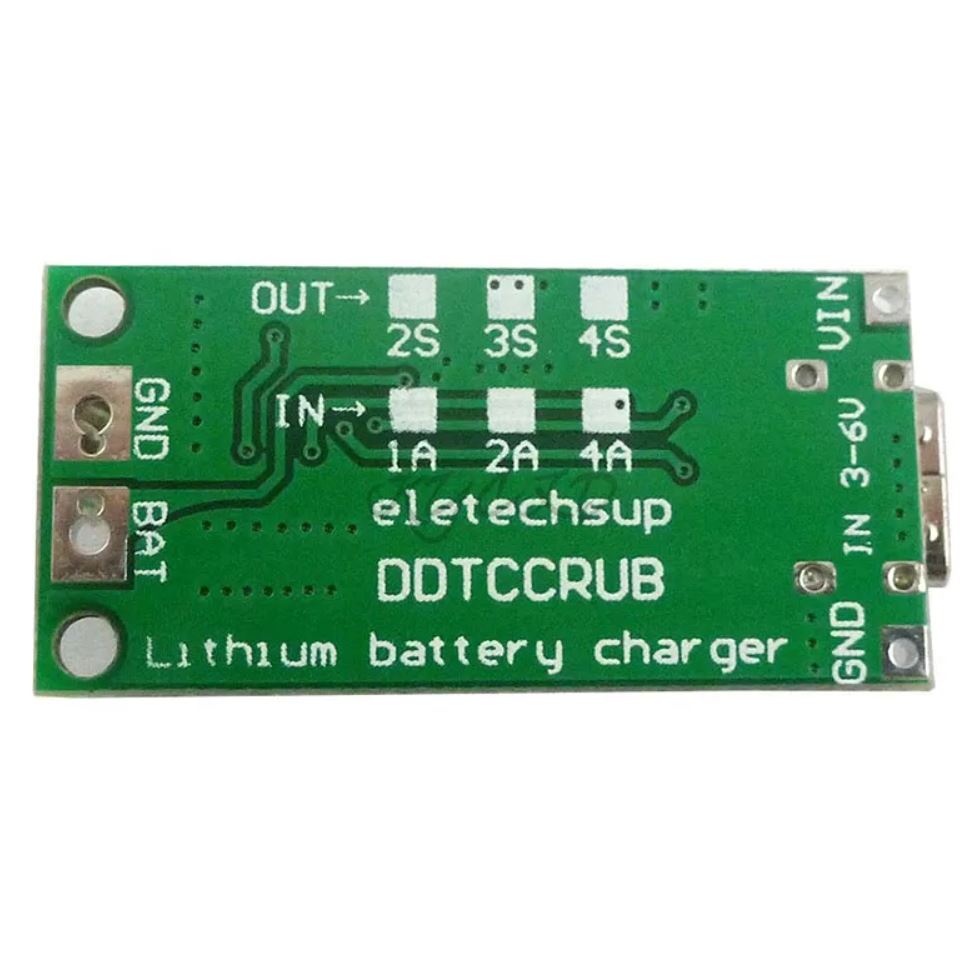 โมดูล Charger Li-ion 2S/3S/4S DIY 3.7V Lithium Battery Step-Up Boost Li ...