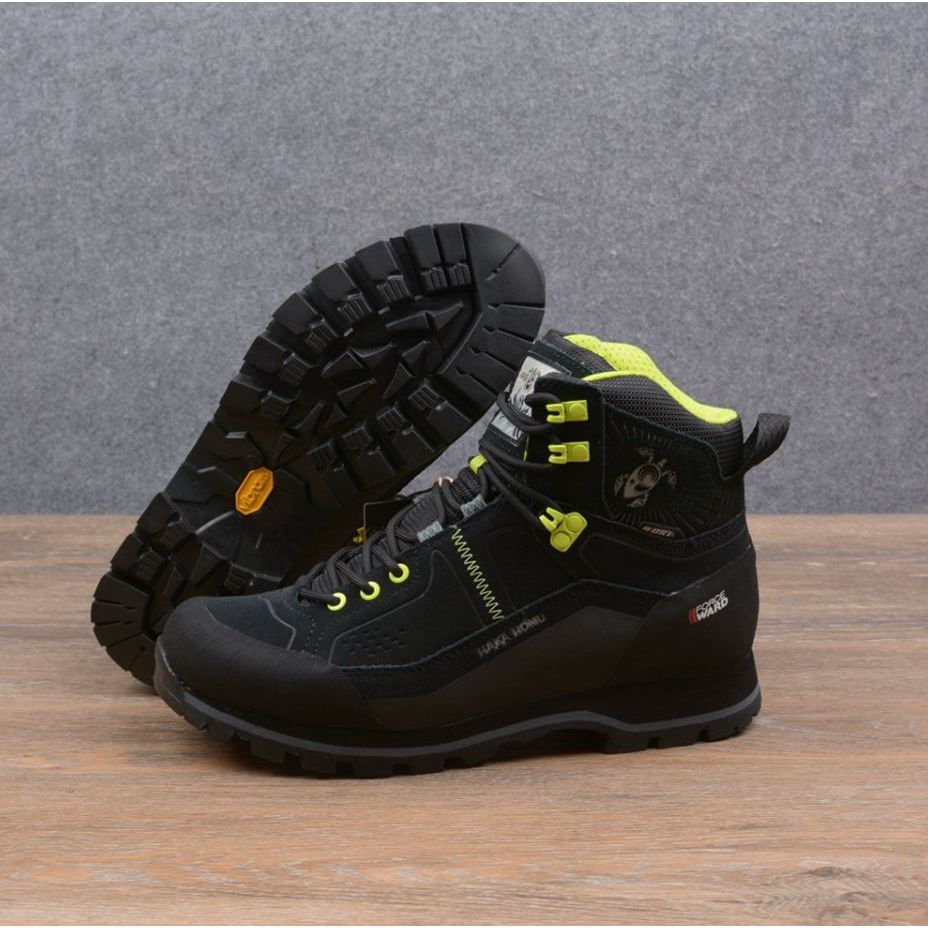 HAKA HONU พื้น Vibram Trekking Shoes รองเท้าเดินป่า เทรคกิ้ง กันละอองน้ำ | Shopee Thailand